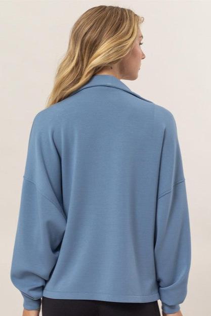 "Running into Winter" (Dusty Blue) Jacket – Native Soul & Co Texarkana ...