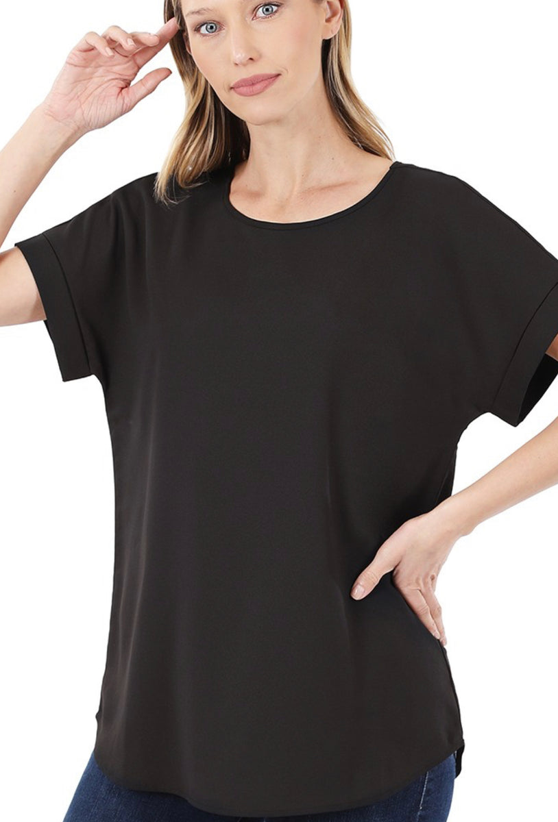 "Beautiful In Basic" (Black) Top – Native Soul & Co Texarkana location