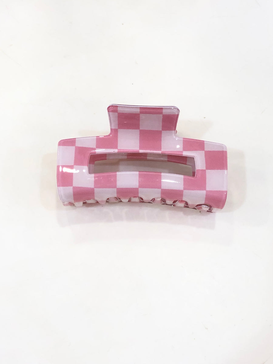 "Checking For Pink" claw clips – Native Soul & Co Texarkana location